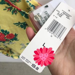 Lauren Ralph Lauren | Tops | Lrl Light Summer Front Tie Rose Floral ...